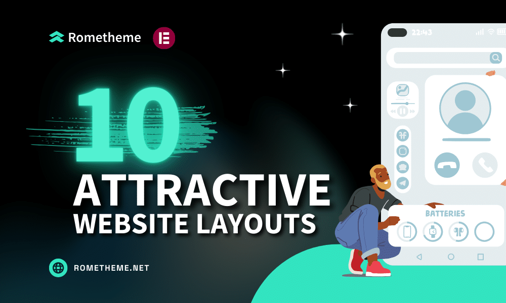 10 Attractive Website Layouts - Rometheme Blog