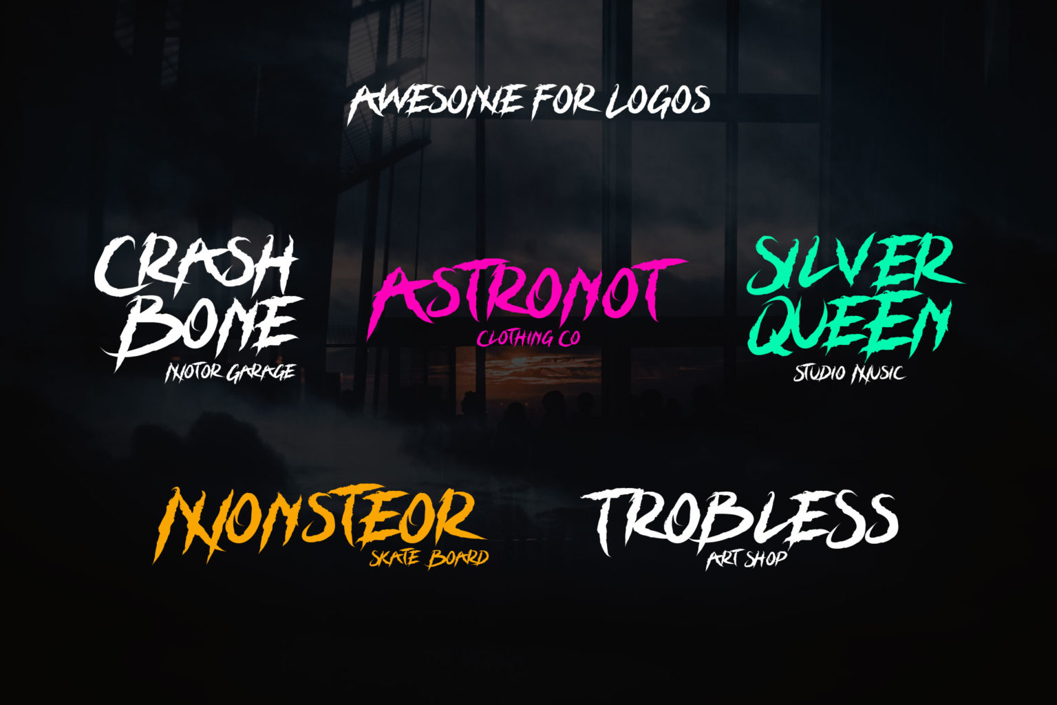 Grizzly Attack - Brush Font - Rometheme