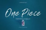 One Piece – Brush Typeface – Rometheme