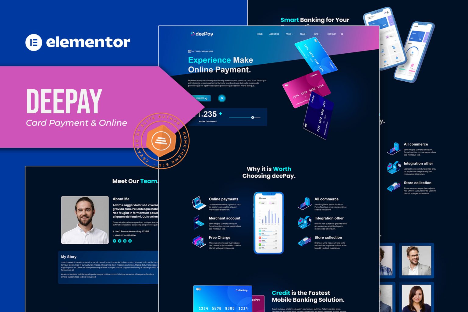 Rometheme – Professional Elementor Website Templates for any project