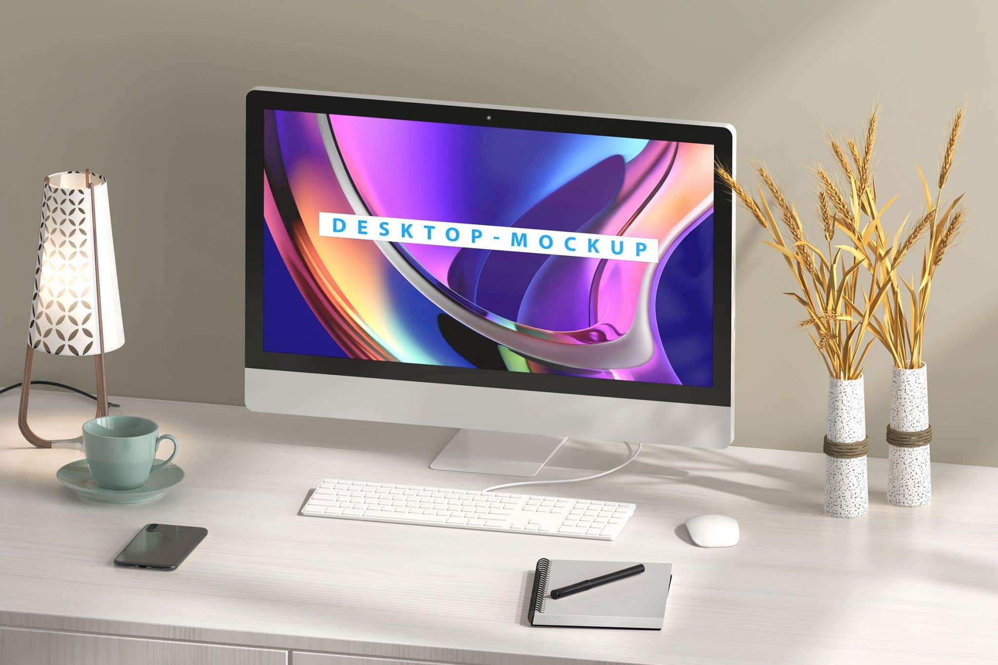 Desktop Vol.02 – Mockup Template – Rometheme