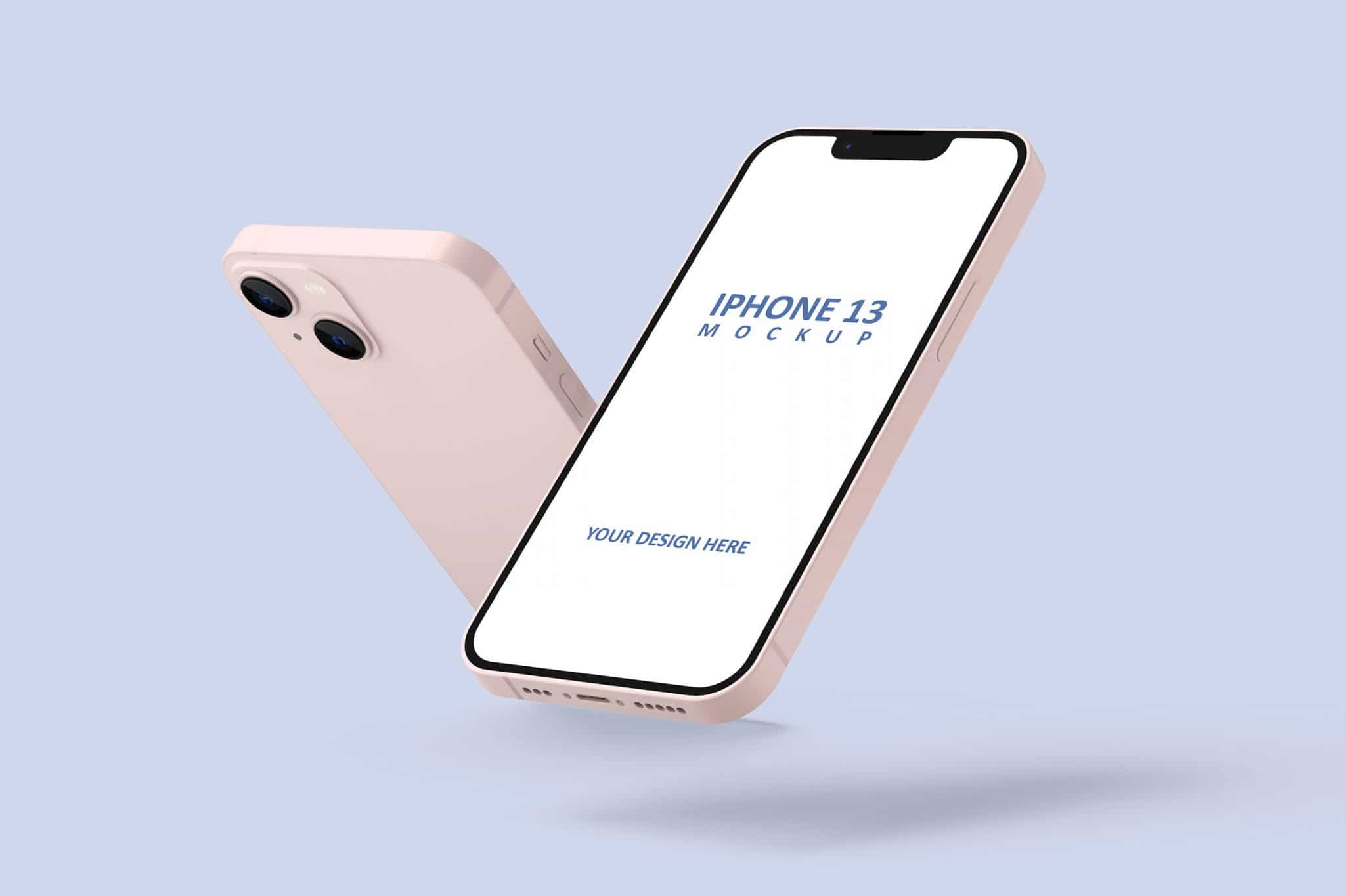 iPhone 13 – Mockup Template – Rometheme