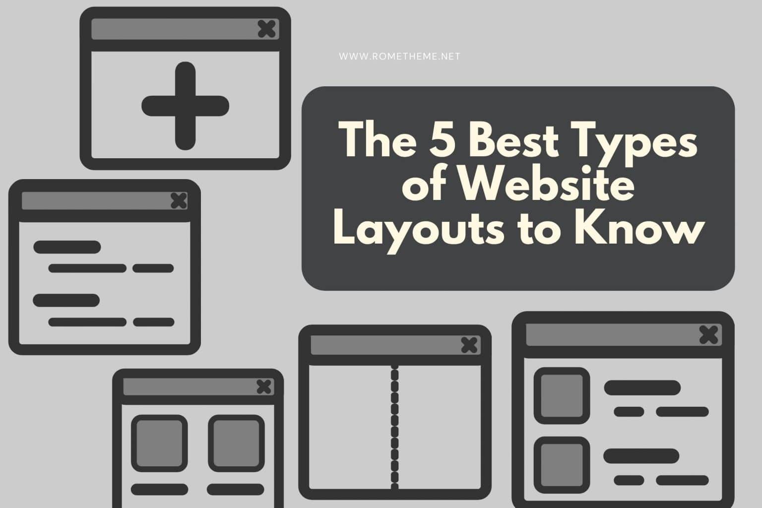 The 5 Best Types of Website Layouts to Know – Rometheme
